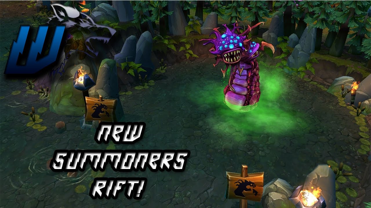 Summoner's Rift Visual Update - Before/After - YouTube