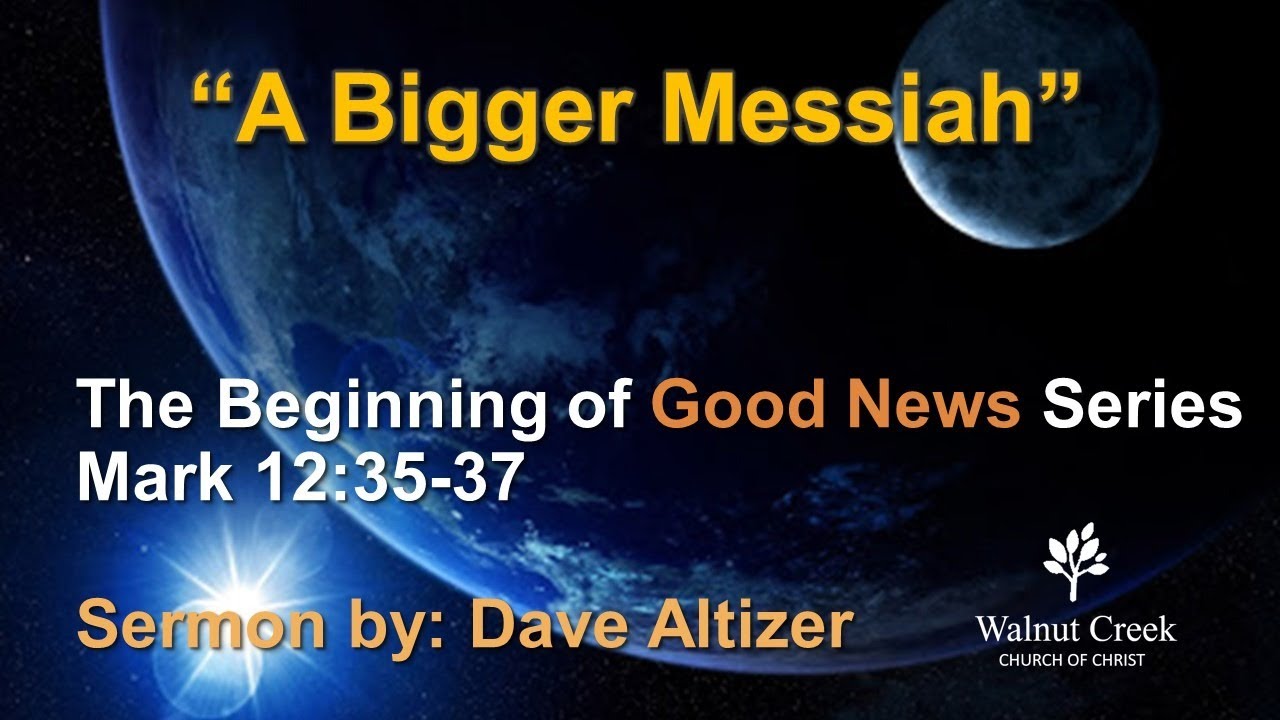 A Bigger Messiah - YouTube