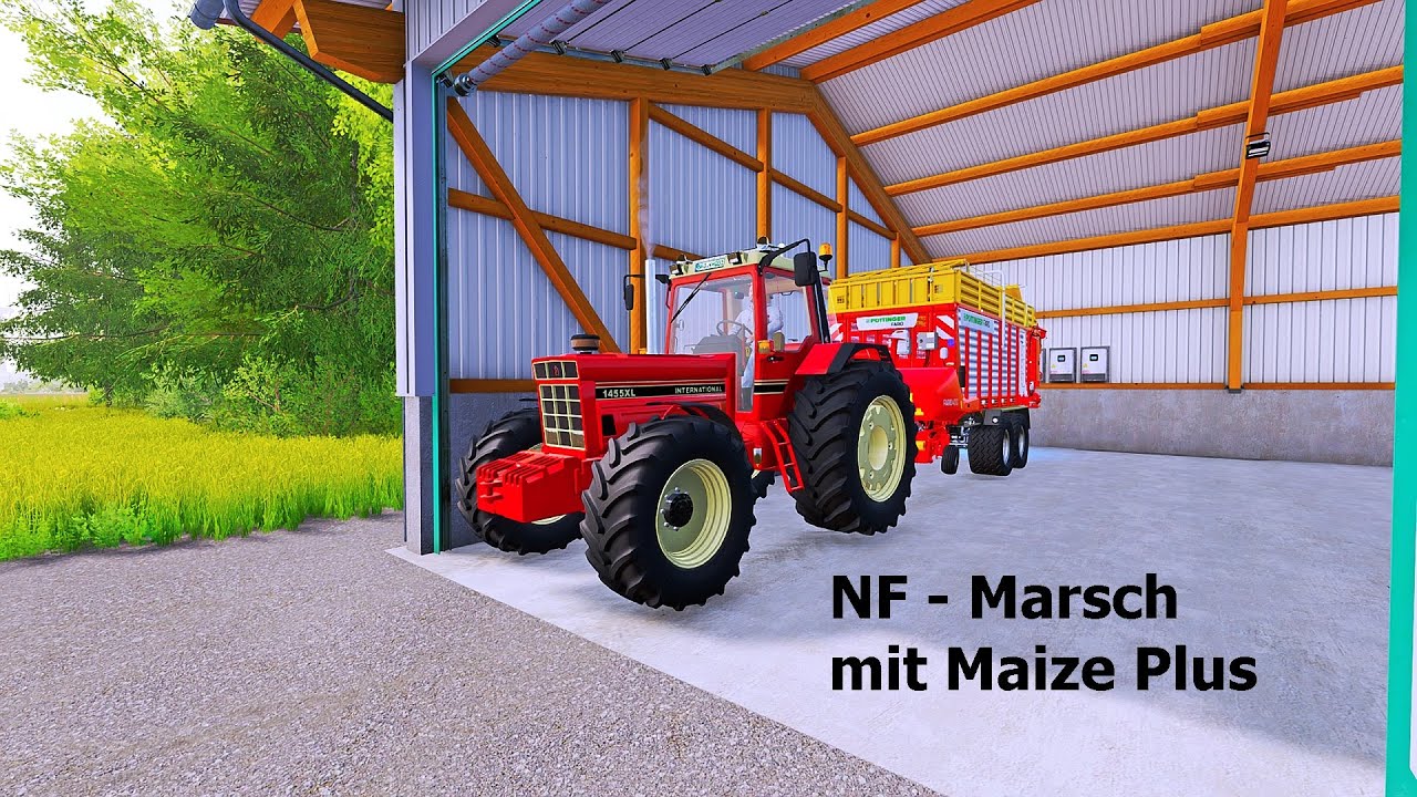 LS22 NF-Marsch mi Maize Plus #01 | Timelapse | Allerhand zu tun im ...