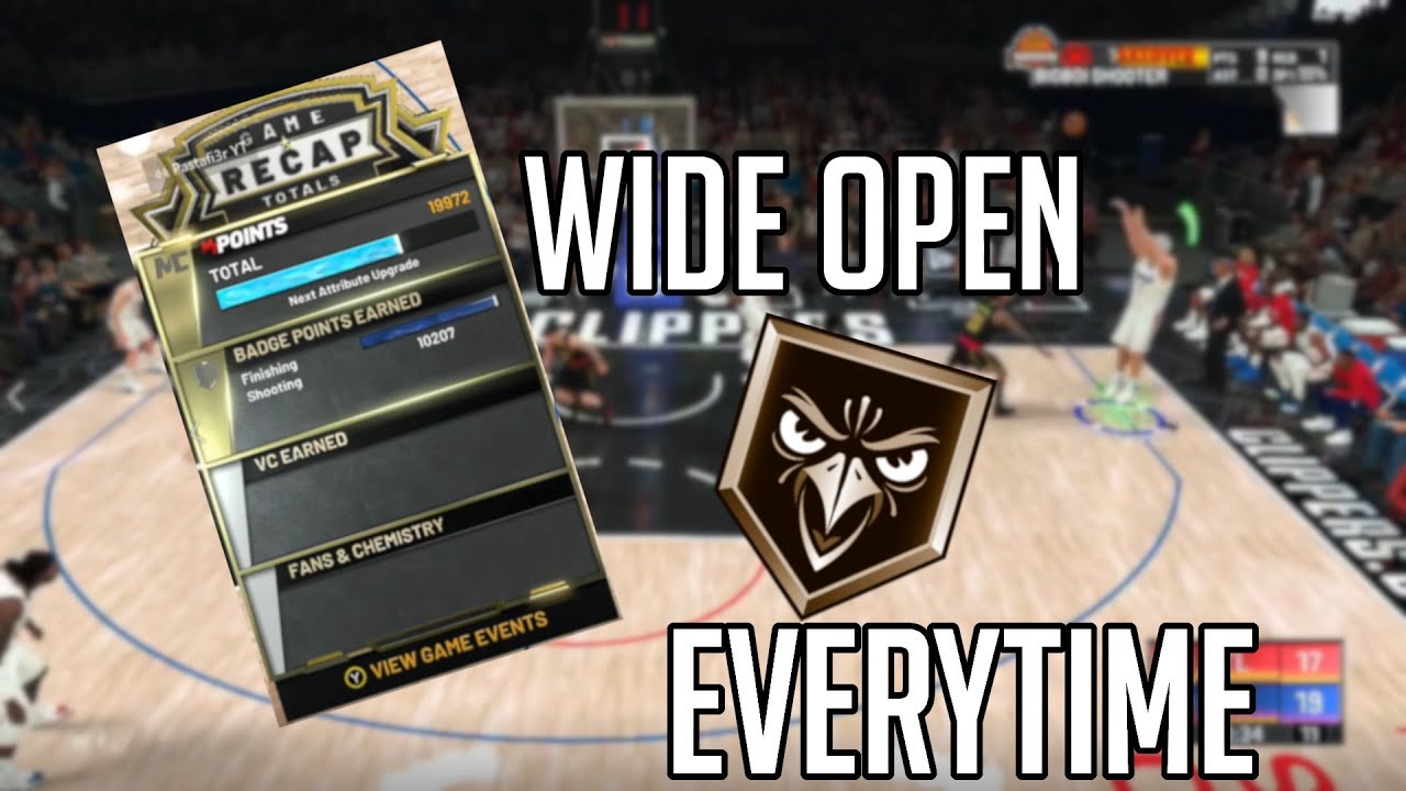 How to get wide open shots MyCareer 2k20 - YouTube