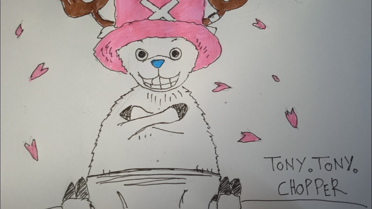 Drawing Tony Tony Chopper - YouTube