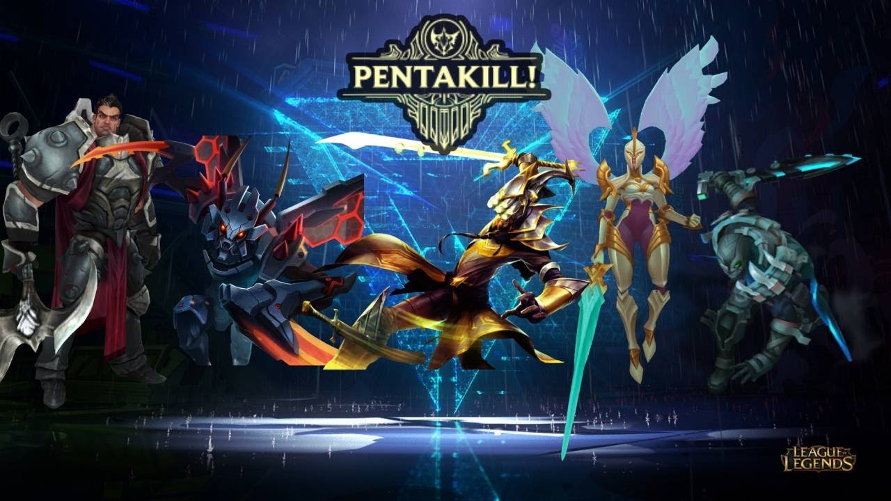 PENTAKILL COMPILATION - league of legends - YouTube