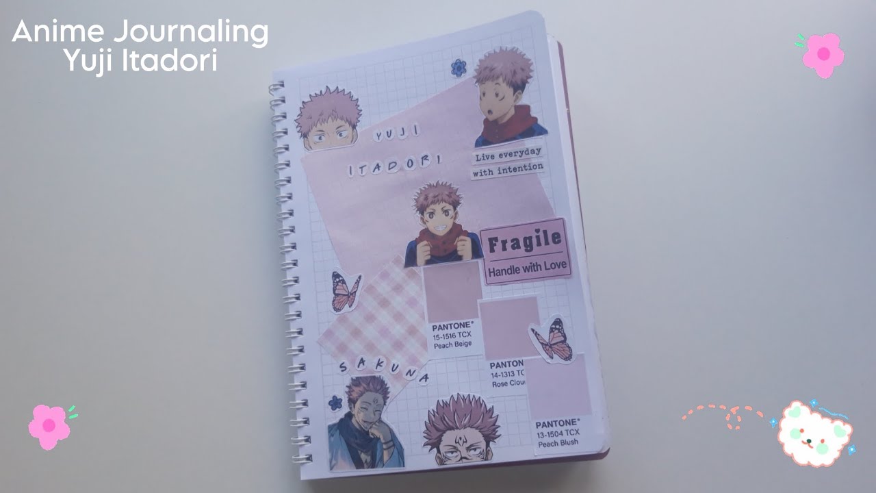 Anime Journaling | ASMR | Yuji Itadori | Sukuna | Jujutsu Kaisen ...