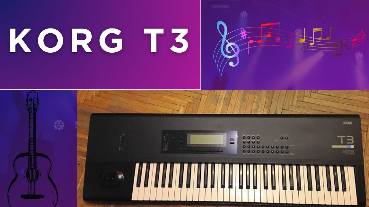 😱😱Te sorprenderas, Sonidos Legendarios Del Korg T3😱PARA//MUSIC STUDIO ...