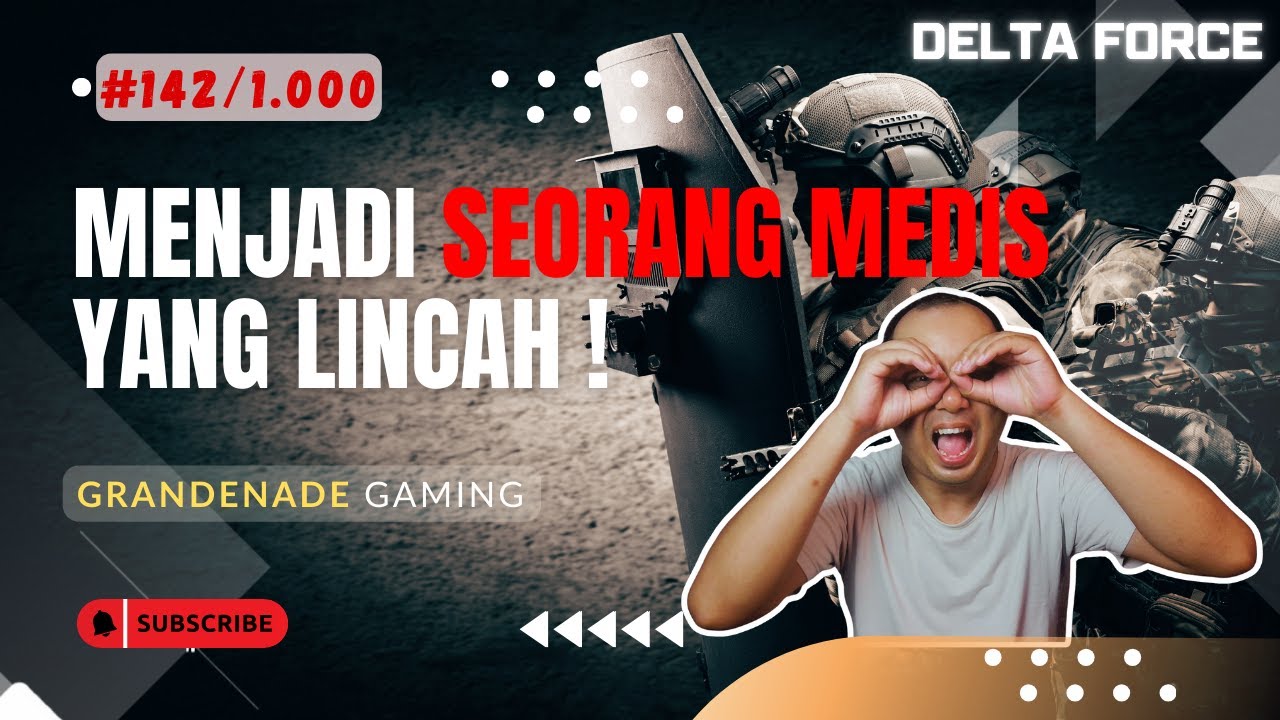 MENJADI SEORANG MEDIC YANG LINCAH ! #DELTAFORCE #DELTAFORCEGARENA - YouTube