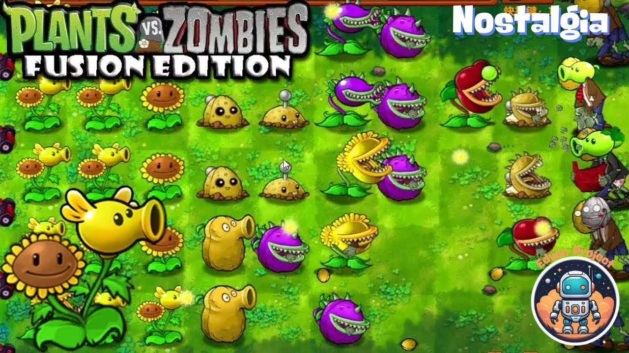 Nostalgia Game Plants Vs Zombie Fusion Edition, Game Play SunShooter ...