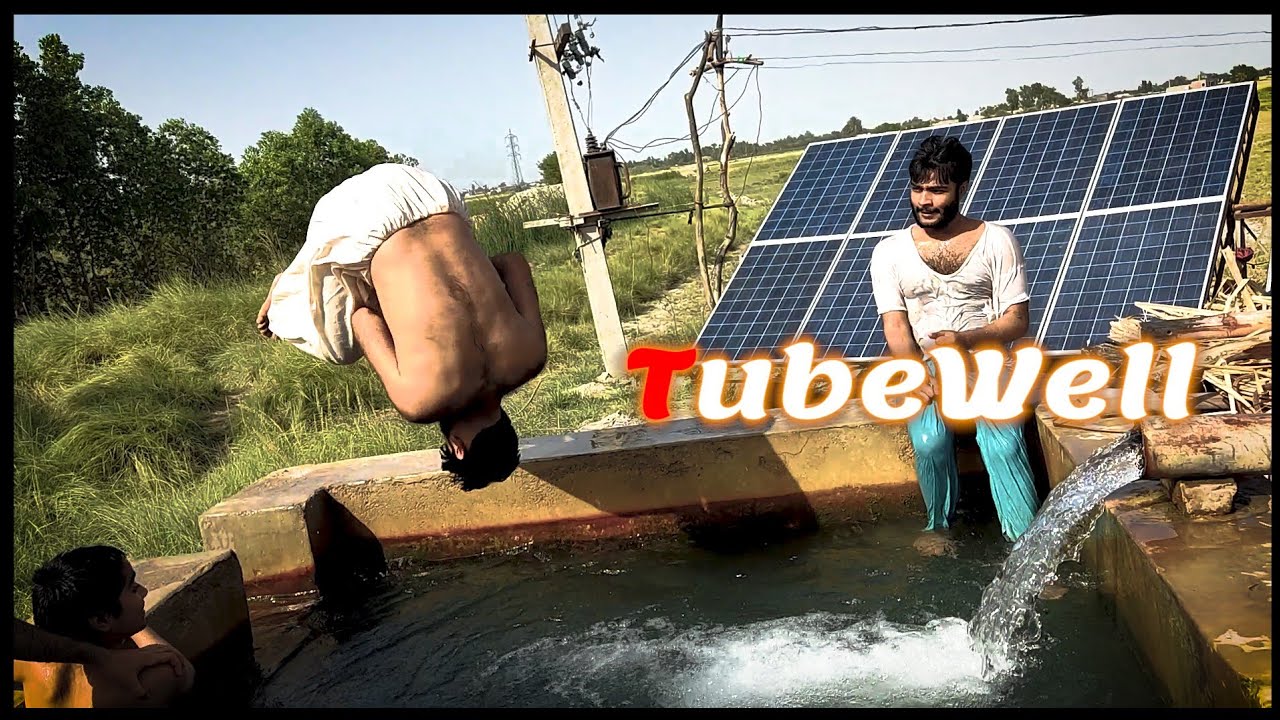 #TubeWell #Vlog #Fun Going To Tubewell For Swimming | Vlog #1 - YouTube
