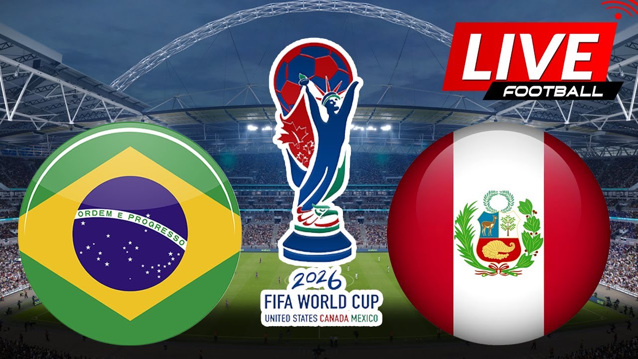 🔴 Brazil vs Peru | Full Match | World Cup 2026 | Brasil x Peru (AO VIVO ...
