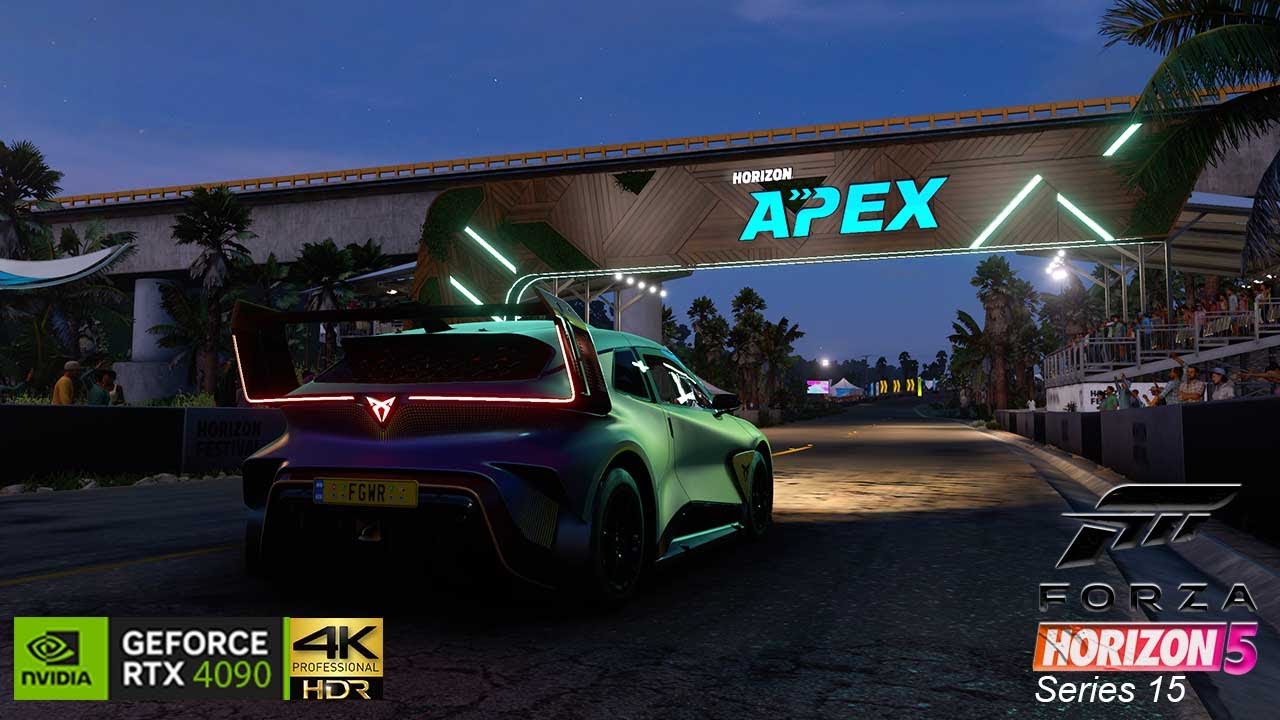 Forza Horizon 5 Forza Ev Arch of Mulege circuit series 15 summer festival playlist - YouTube