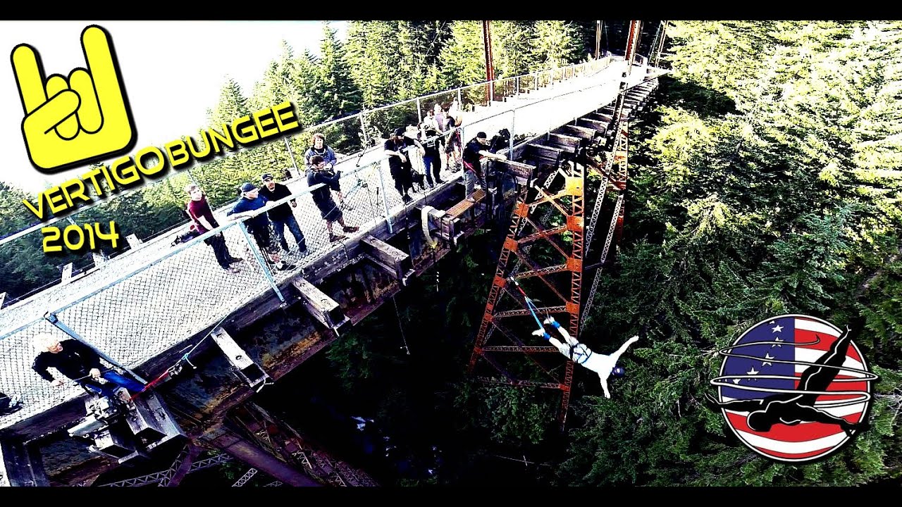 Jumping OFF Bridges with Vertigo Bungee - July 2014 - YouTube