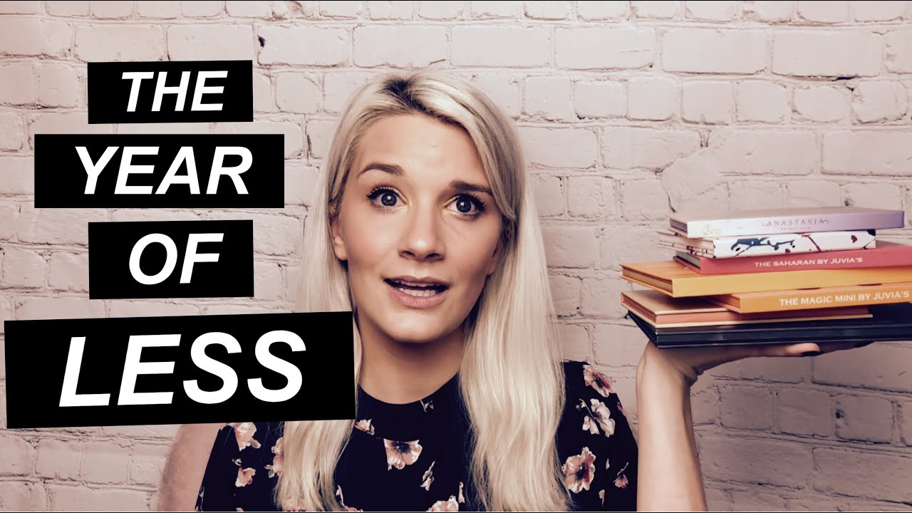 THE YEAR OF LESS - YouTube