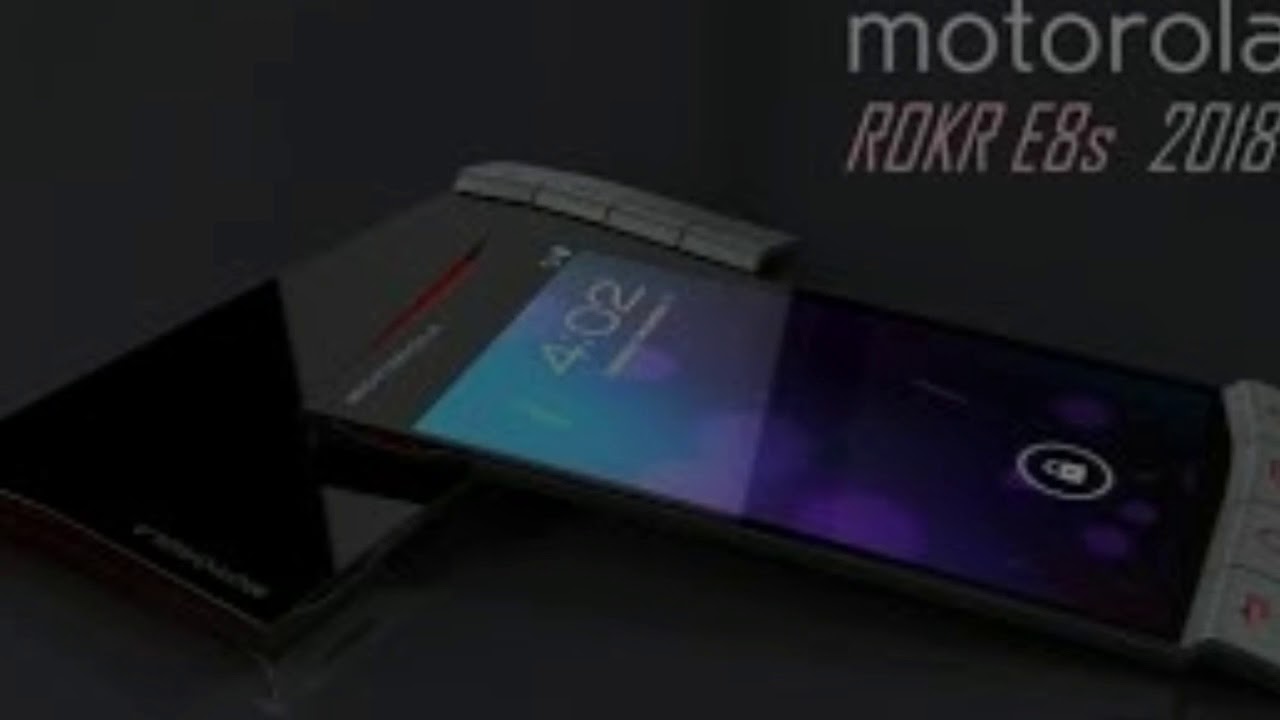 Motorola ROKR E8s (2018) Motorola's Resurrection! Smartphone for Music ...
