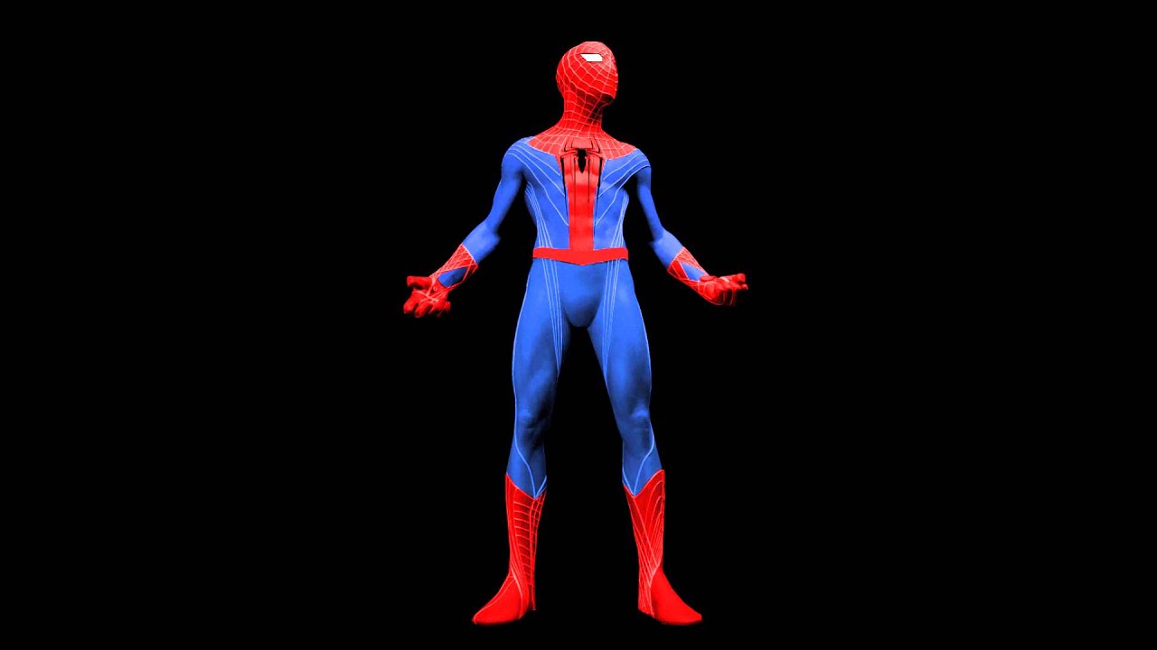 The Amazing Spider-Man suit fan art - YouTube