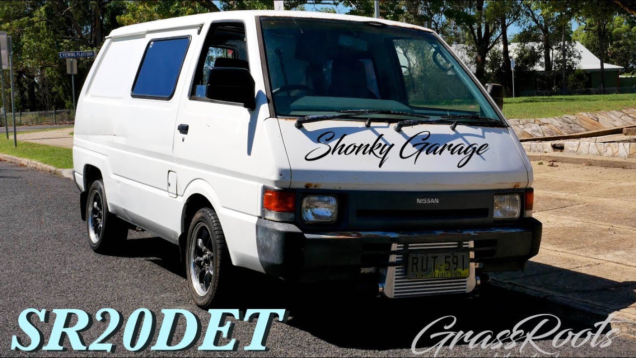 SR20DET Nissan Van - YouTube