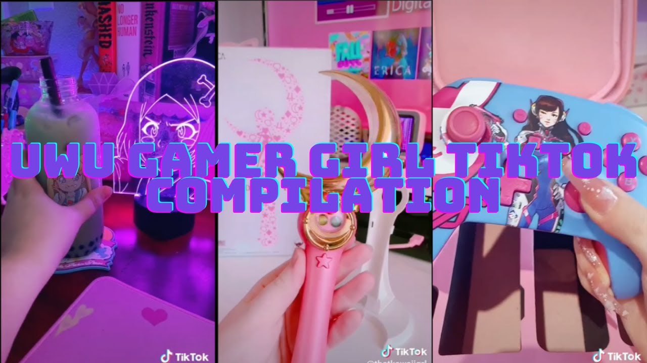 uwu/kawaii gamer girl tiktok compilation - YouTube