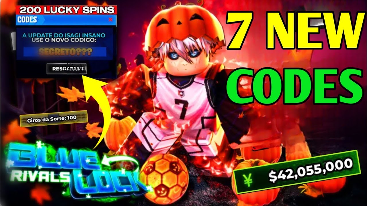 ⚠️SECRET💥CODES⚠️ BLUE LOCK RIVALS CODES 2025 - ROBLOX BLUE LOCK RIVALS ...