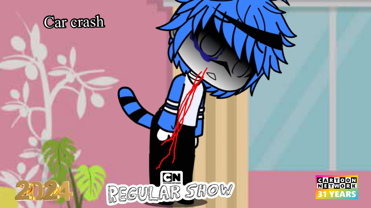 Regular show in 2024: cursed episode: Car Crash//GCMM ⚠️warning ⚠️Blood ...