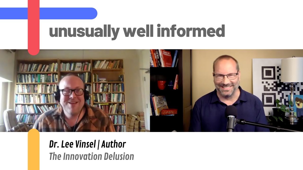 Author Lee Vinsel: The Innovation Delusion - YouTube