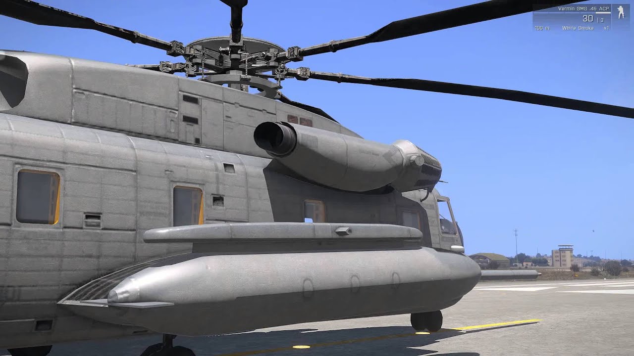 ArmA 3 - CH53 - WiP - YouTube
