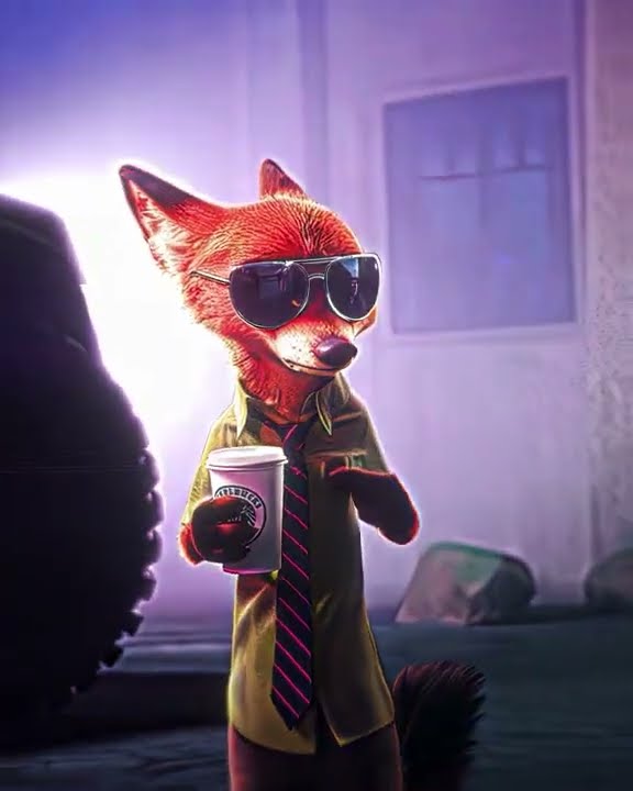 Zootopia Edit | Cool Nick Wilde's Stylish Moment! 🦊🕶️ - YouTube