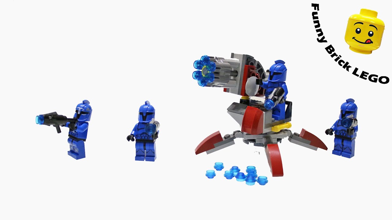 LEGO Star Wars Senate Commando Troopers (75088) – Speed Build - YouTube