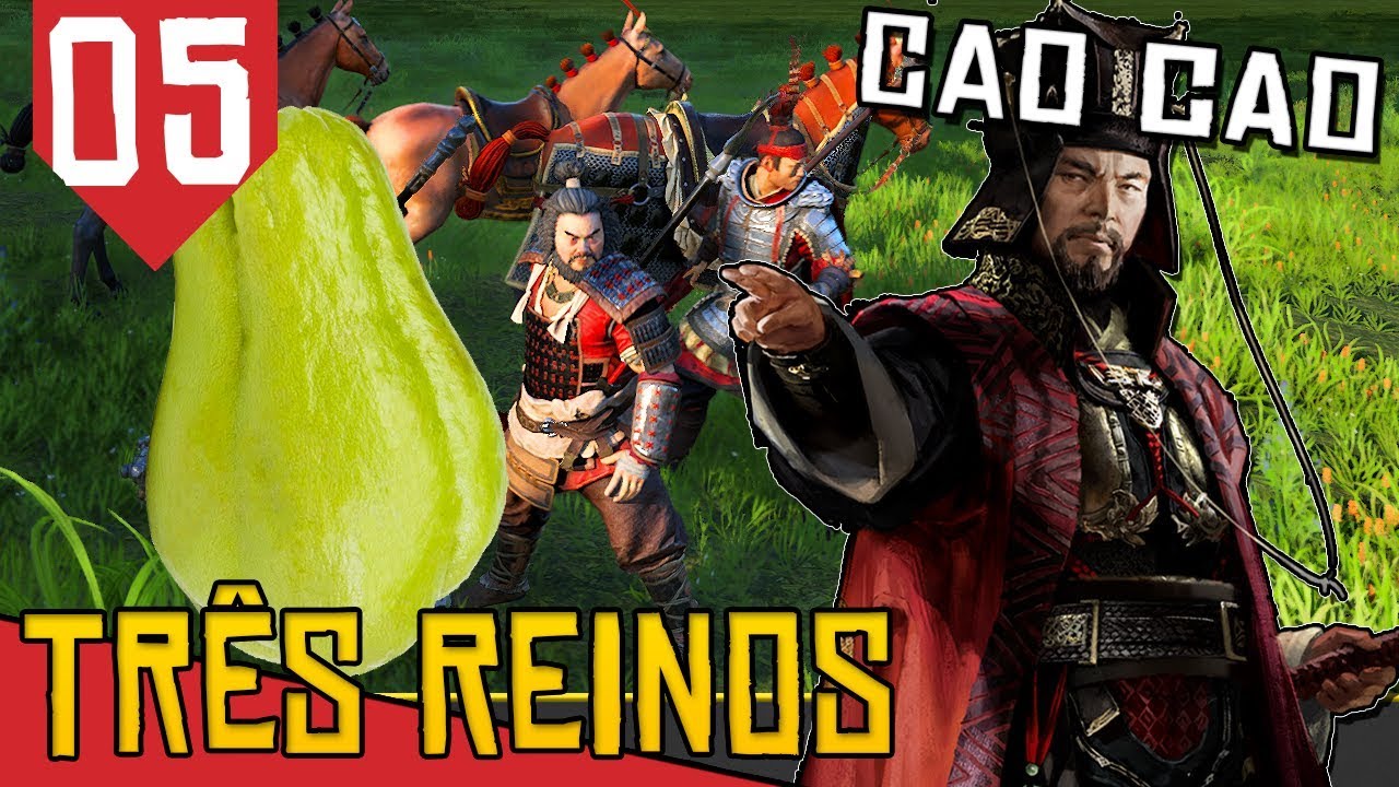 Recrutando Lu Bu, Zhang Fei e Xu Chu! - Total War 3k Cao Cao #05 [Série ...