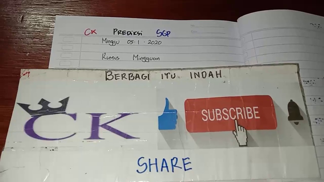 Rumus SGP Minggu 05 Januari salam CK - YouTube