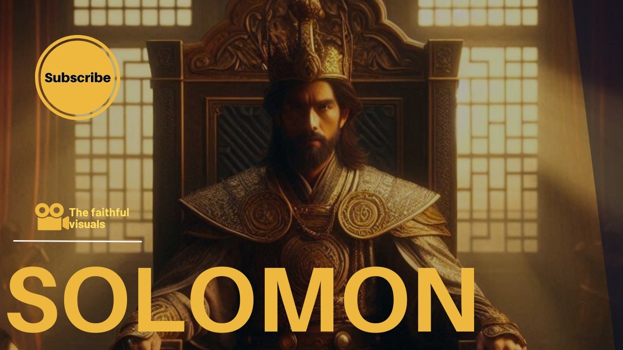 King SOLOMON: The WISE and WEALTHY King of ISRAEL #history # ...
