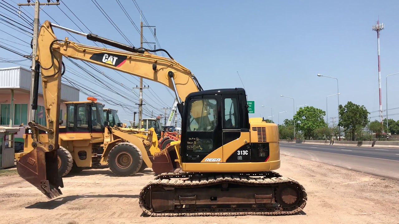 CAT 313CCR www.thaispmotor.com 081-2990958 - YouTube