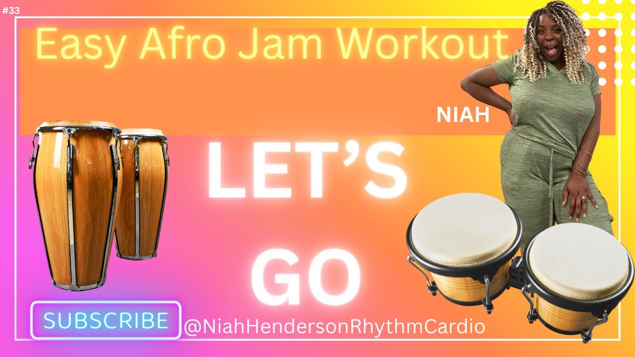 34. Easy Afro Jam Workout - YouTube