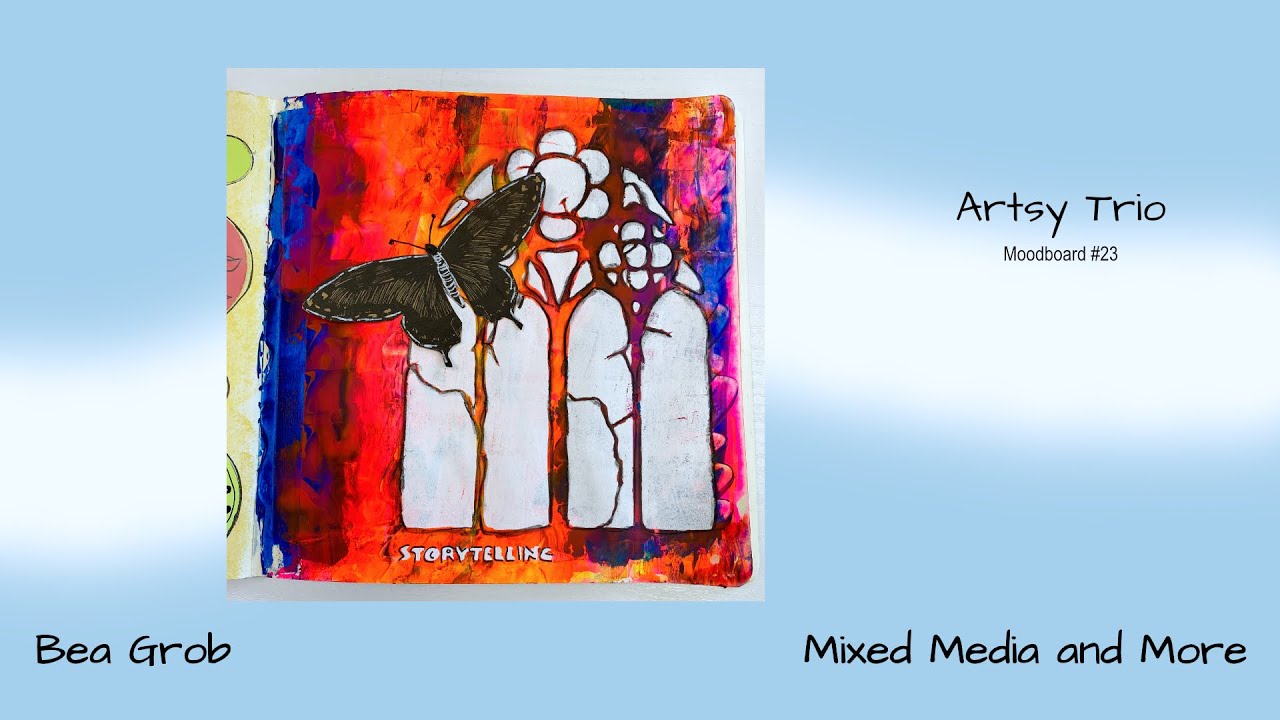 Artjournalpage for the Artsy Trio July Episode - YouTube