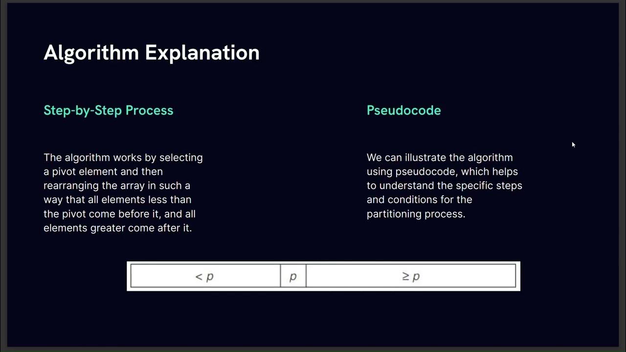 Array Partitioning Lomuto Youtube