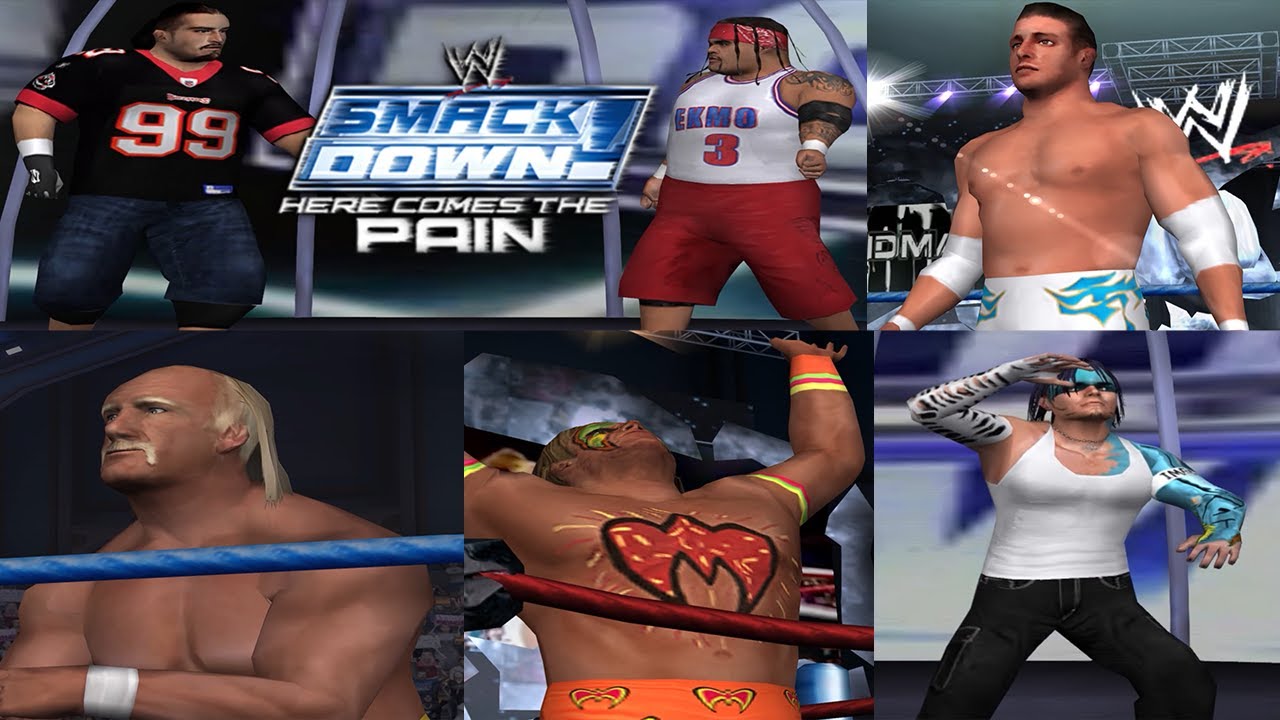 WWE SmackDown! HCTP: Reviving Removed Wrestlers - Jeff Hardy, Hogan ...