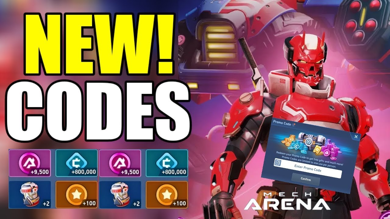 *New* Promo Code Mech Arena Codes 13 July 2025 || Mech Arena Promo ...