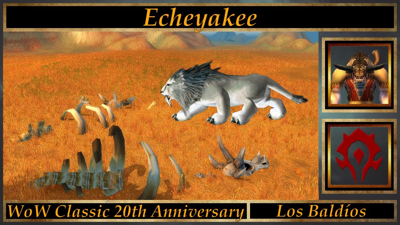 Echeyakee // World of Warcraft 20th Anniversary - YouTube