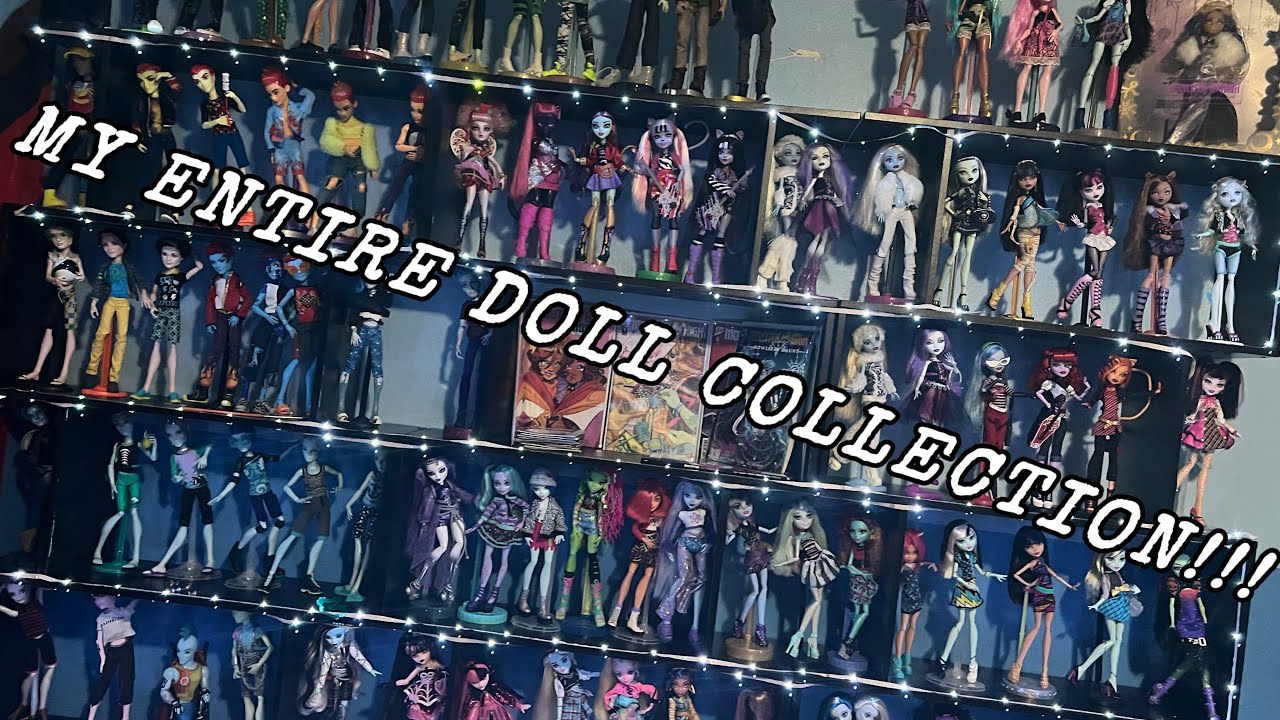 My updated 2025 Doll Collection Tour! (200+ Dolls!!) - YouTube