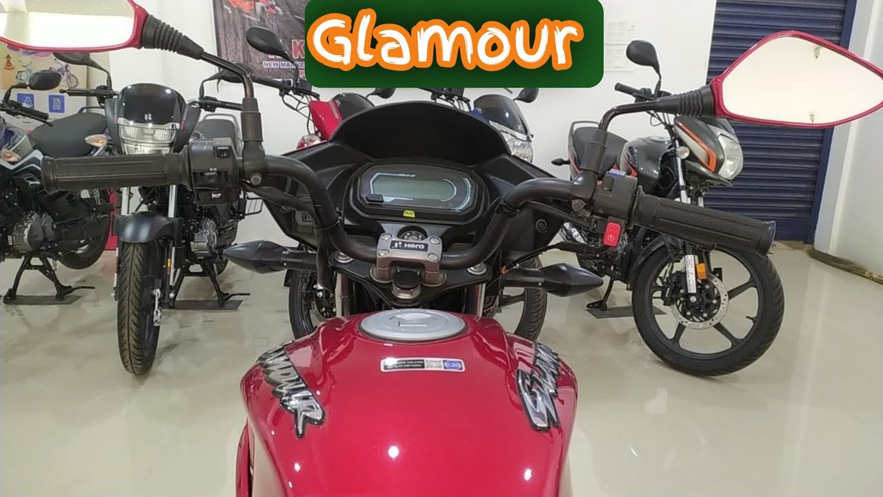 New Glamour 2024 classic model 125cc E20 update Glamour bike Hero 125cc ...