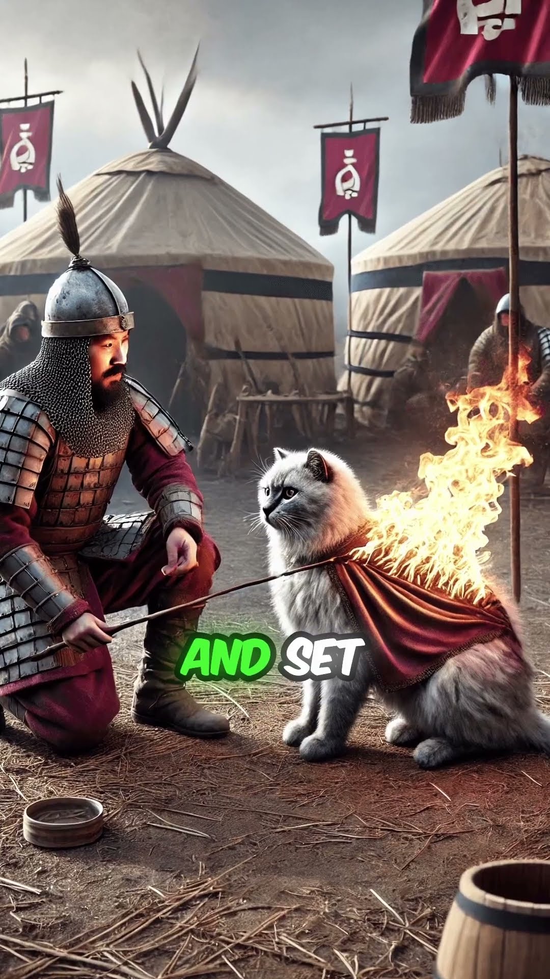 Genghis Khan wars with 1000 cats 🗿 - YouTube