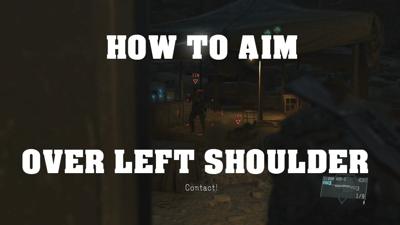 HOW TO AIM METAL GEAR SOLID 5 - YouTube