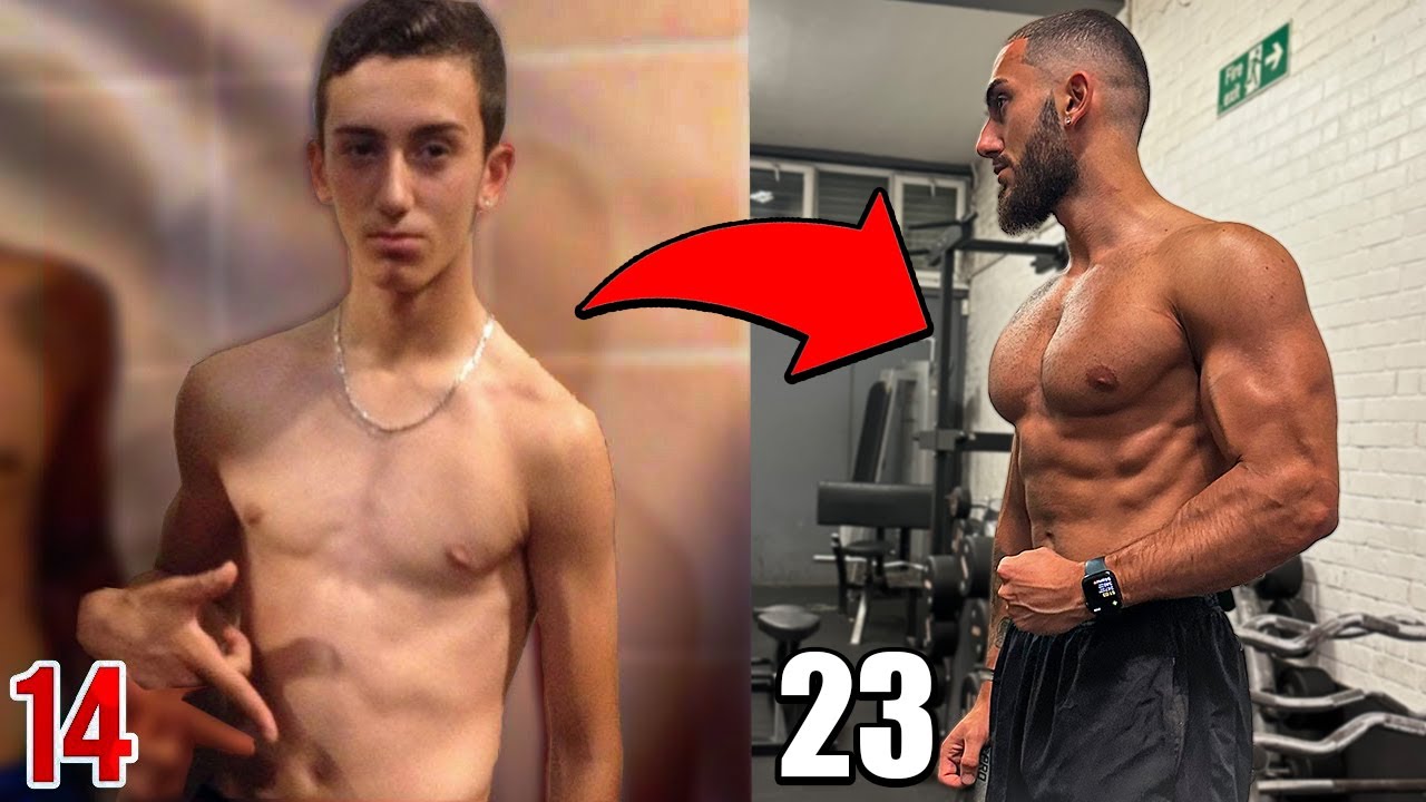 How I Grew My Chest.. SKINNY to MUSCLE TRANSFORMATION - YouTube