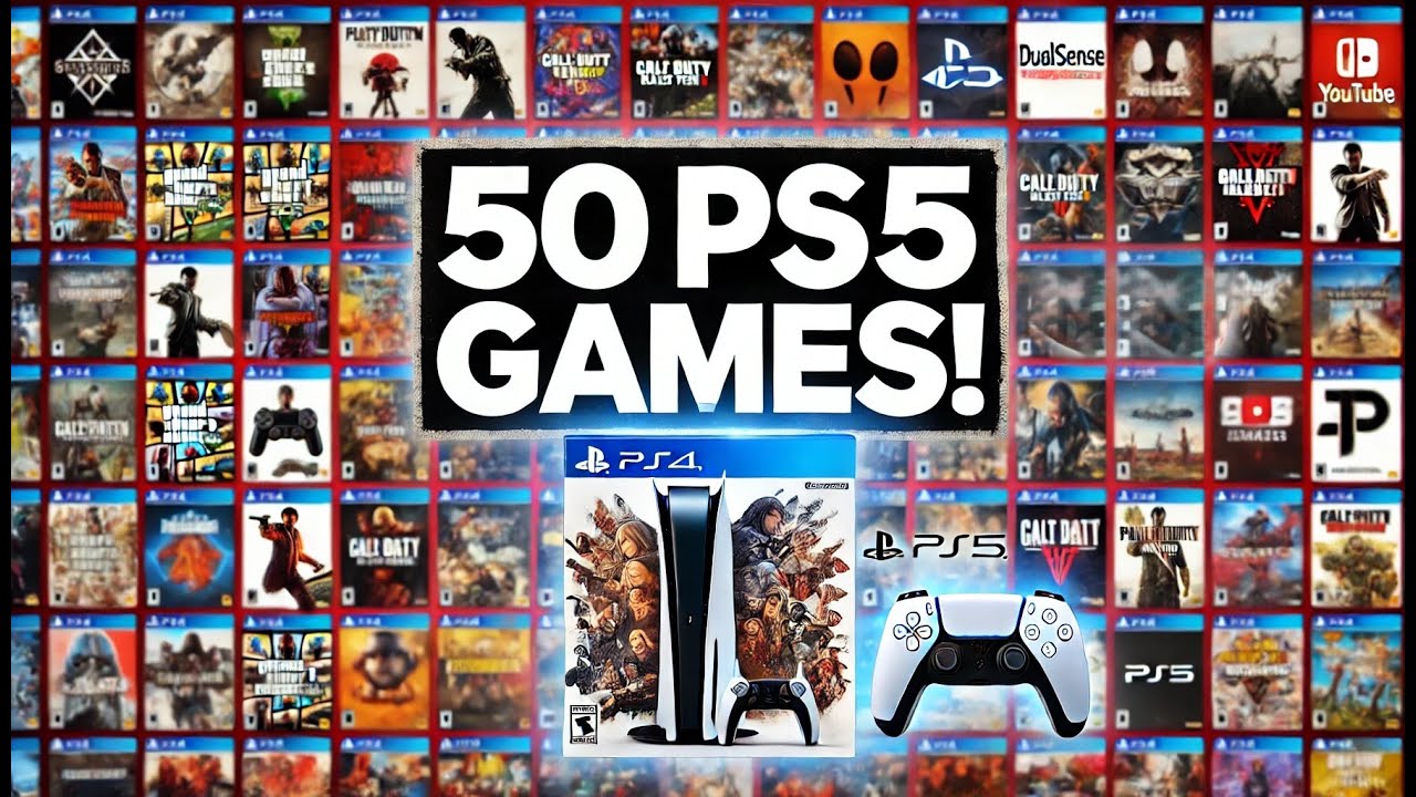 Upcoming ps5 games 2025 - YouTube