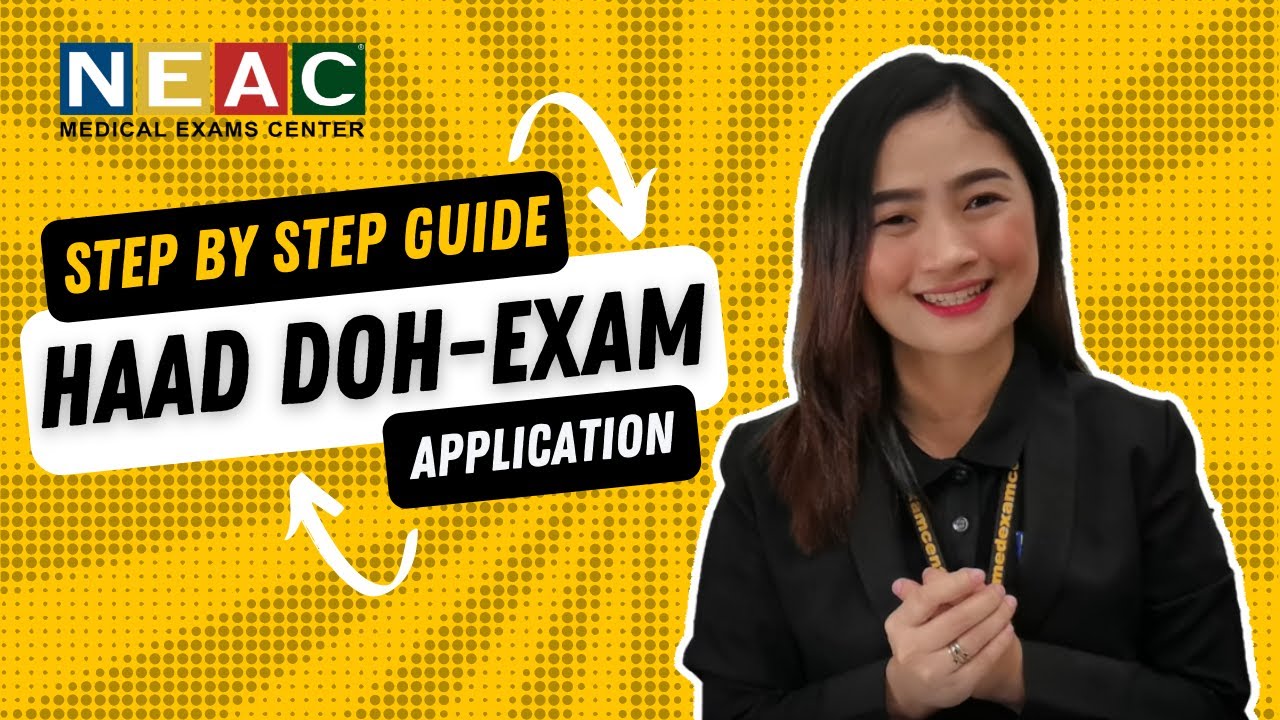 DOH Abu Dhabi (HAAD) Exam Application | Step by step guide for Foreign ...