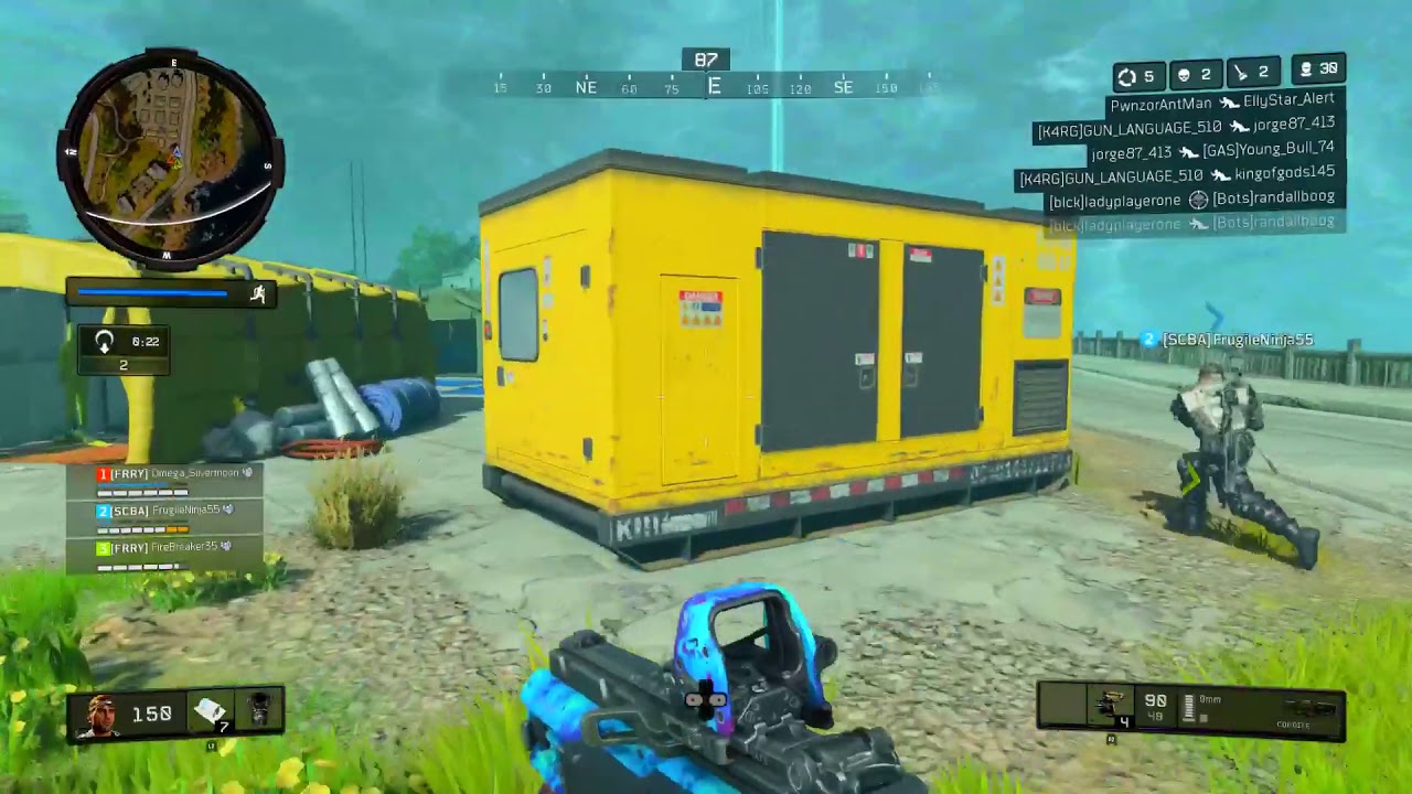 Blackout 3 Man Squad Win - YouTube
