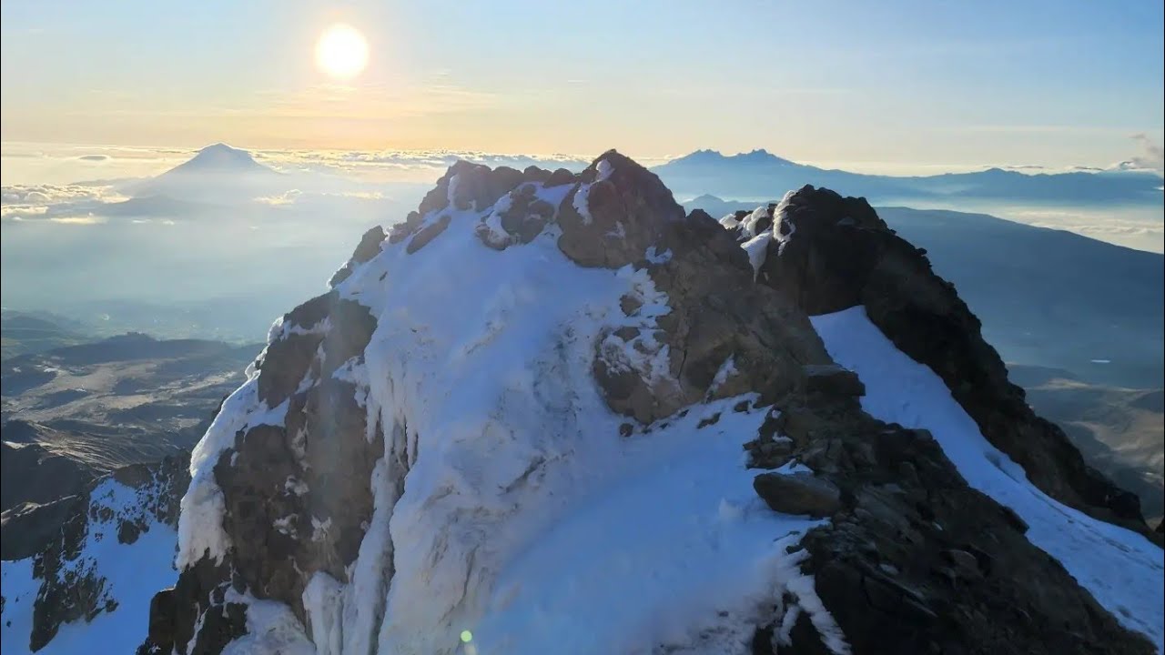 Ascending Carihuairazo in Chimborazo National Park, Ecuador #vicuña # ...