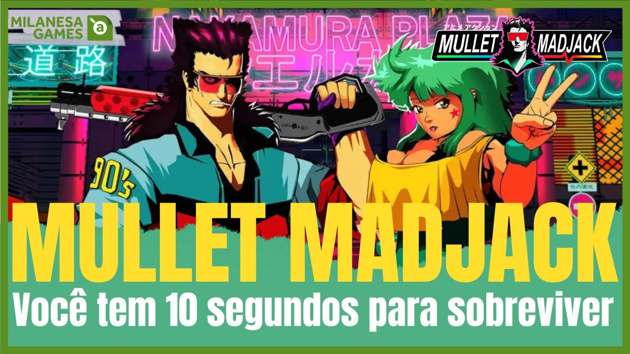 MULLET MADJACK: O JOGO INSPIRADO PELOS ANIMES E VHS. Milanesa Games ...