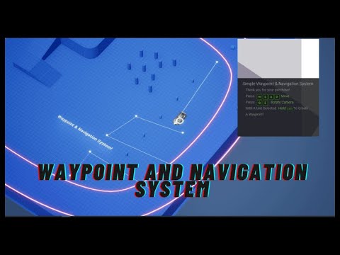 Waypoint & Navigation System Tutorial (UE5) Part 1 - YouTube