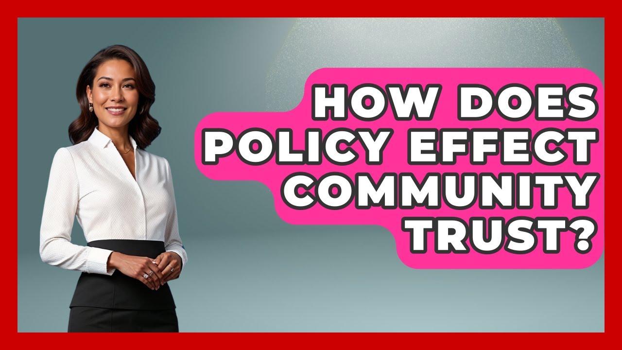 How Does Policy Effect Community Trust? - Law Enforcement Insider - YouTube