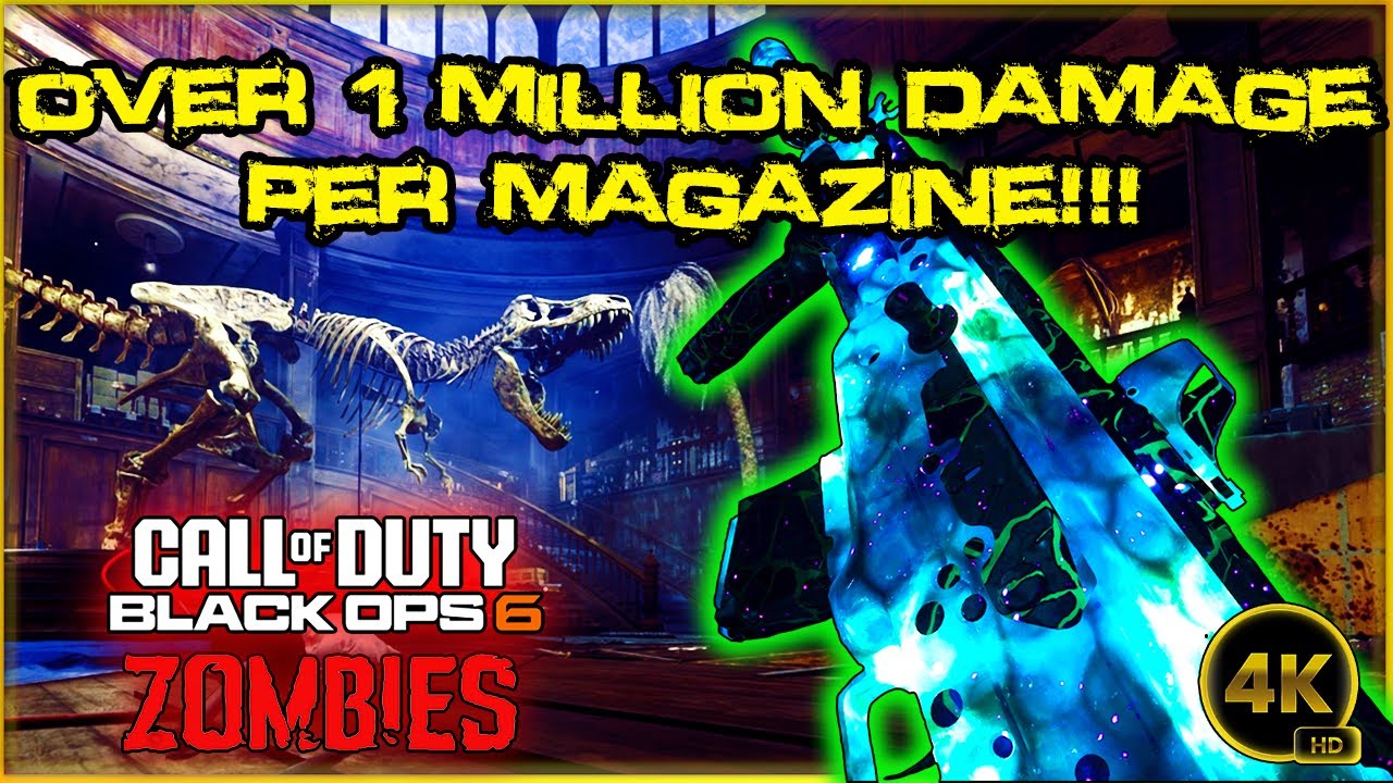 BO6 ZOMBIES THIS MAGAZINE HAS OVER 1 MILLION DAMAGE!! (NEW ZOMBIES META ...
