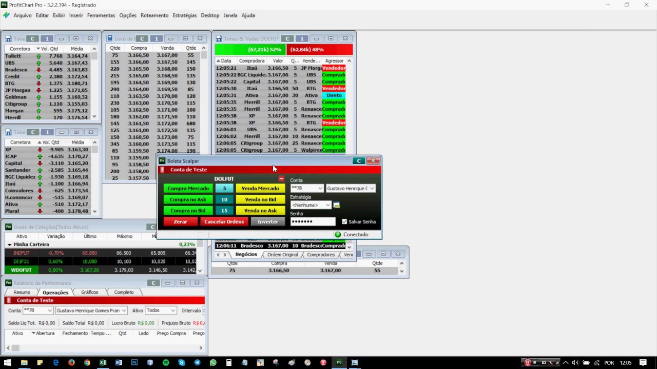 Configurando layout para Tape Reading no ProfitChart Pro - by Laatus ...