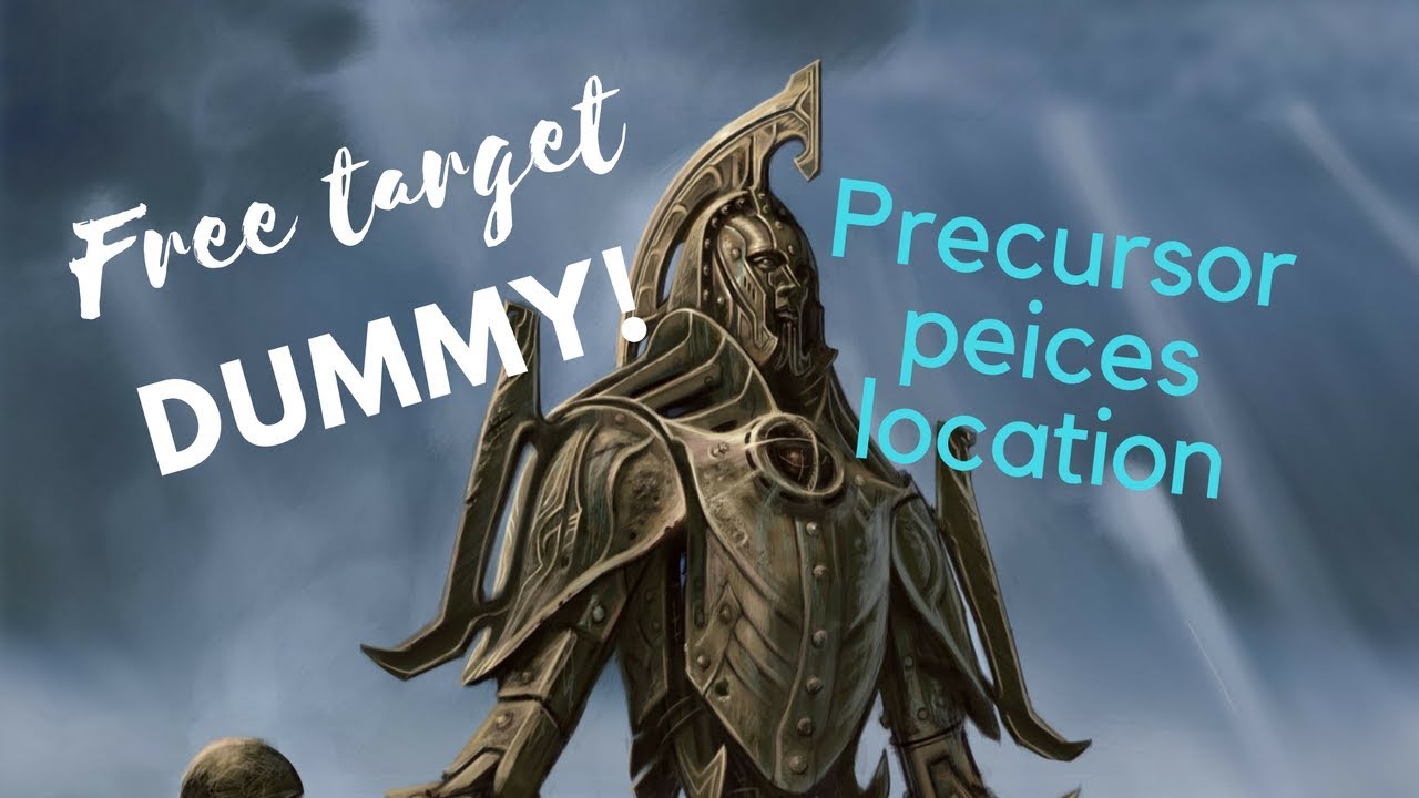 All precursor construct pieces Quick guide | ESO - YouTube